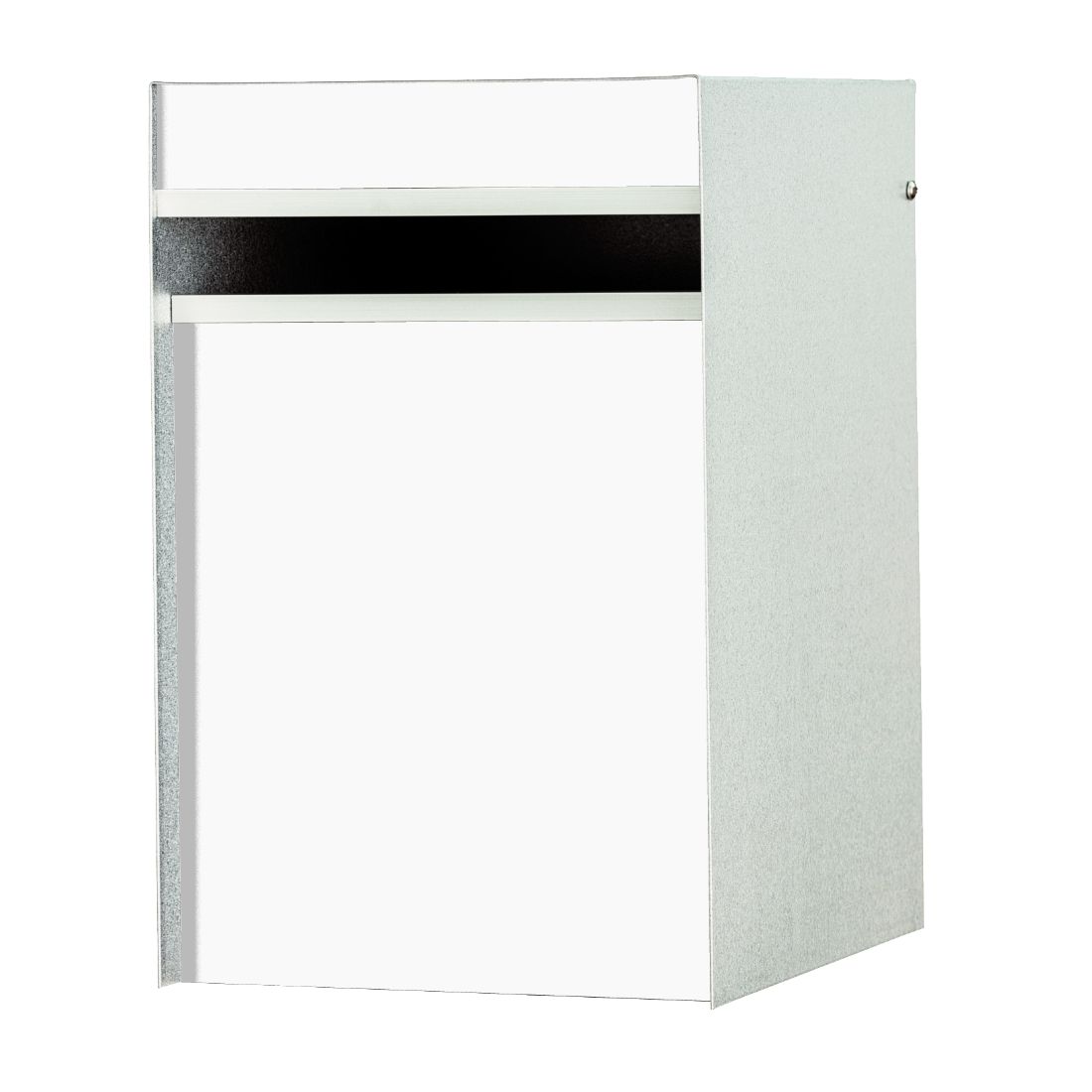 Designer Letterbox Back Open White | PlaceMakers NZ