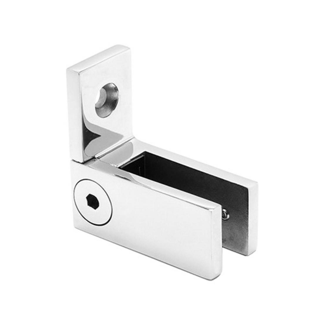 Glass Connectors End Bracket Polished | PlaceMakers NZ