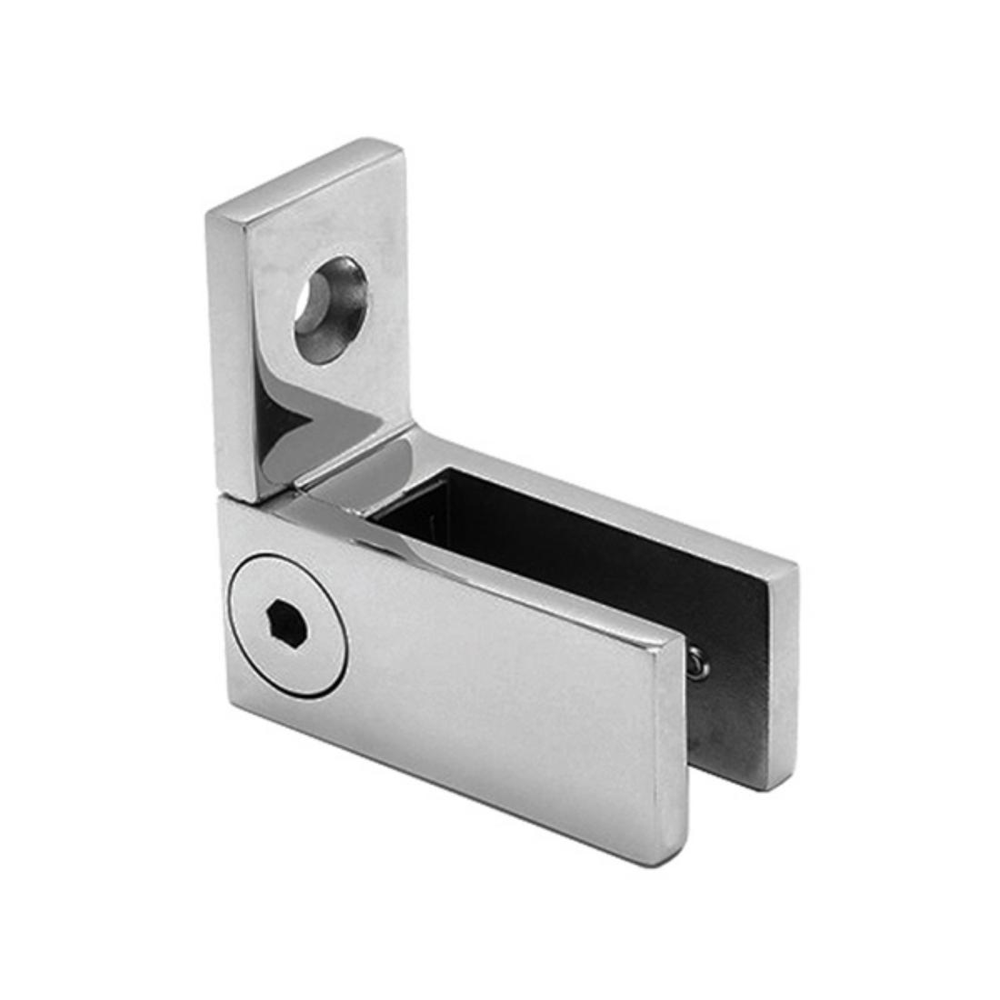 Glass Connectors End Bracket Satin | PlaceMakers NZ
