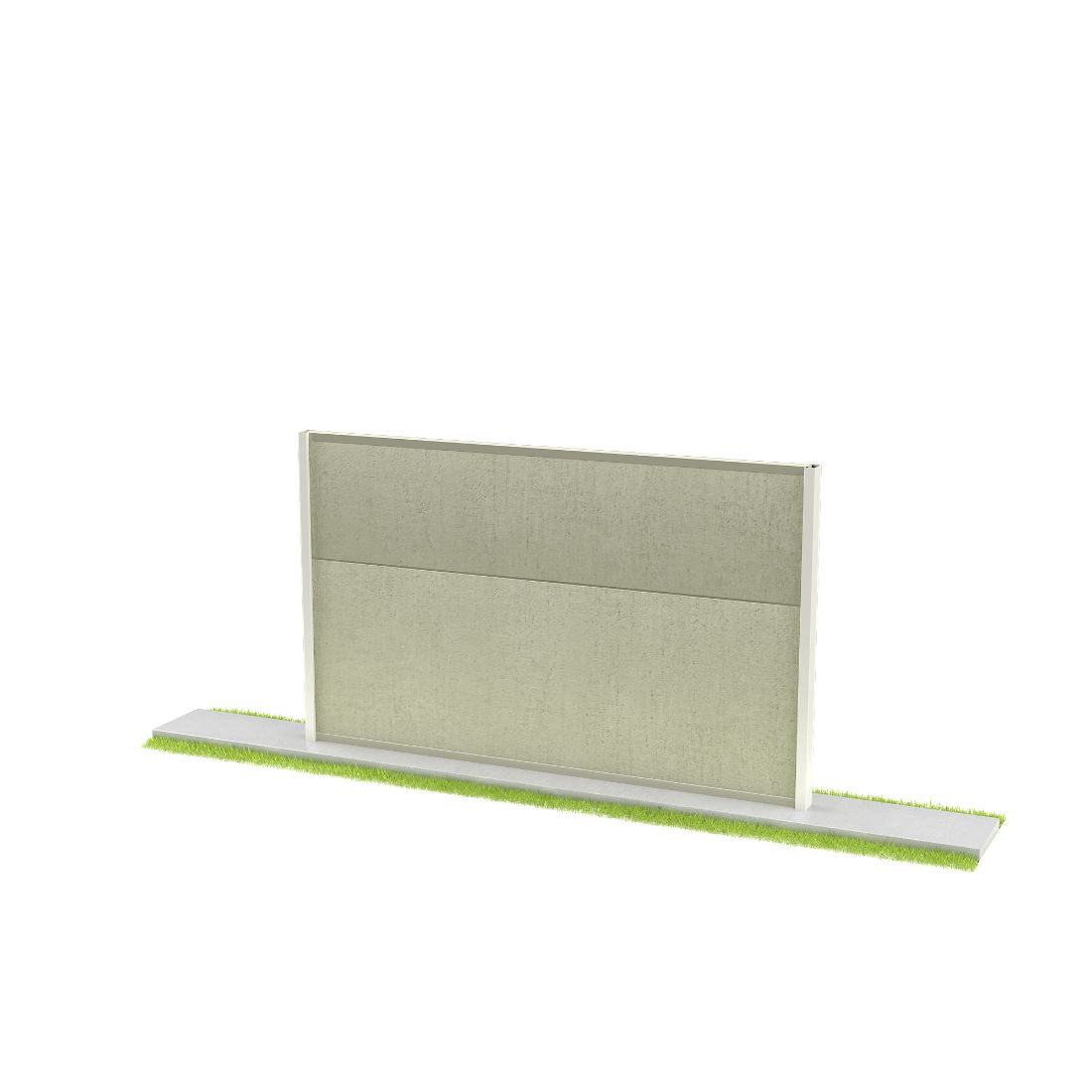 Blockade Fence Panel & Post 2.42 x 1.5m Titania | PlaceMakers NZ