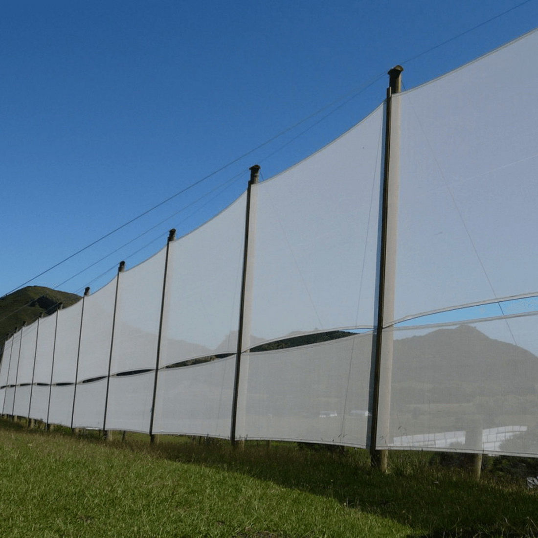 Shelter Cloth 0.91 x 100m Ultimate Knitted Windbreak Shelter Cloth with ...