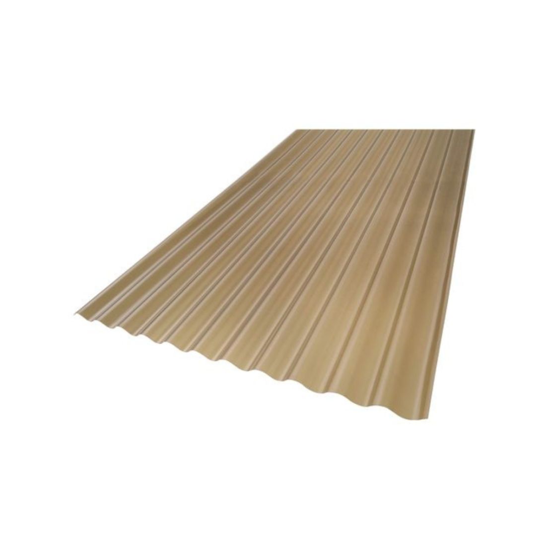 Corrugated Roofing Sheet Bronze Tint 1800 x 860mm | PlaceMakers NZ