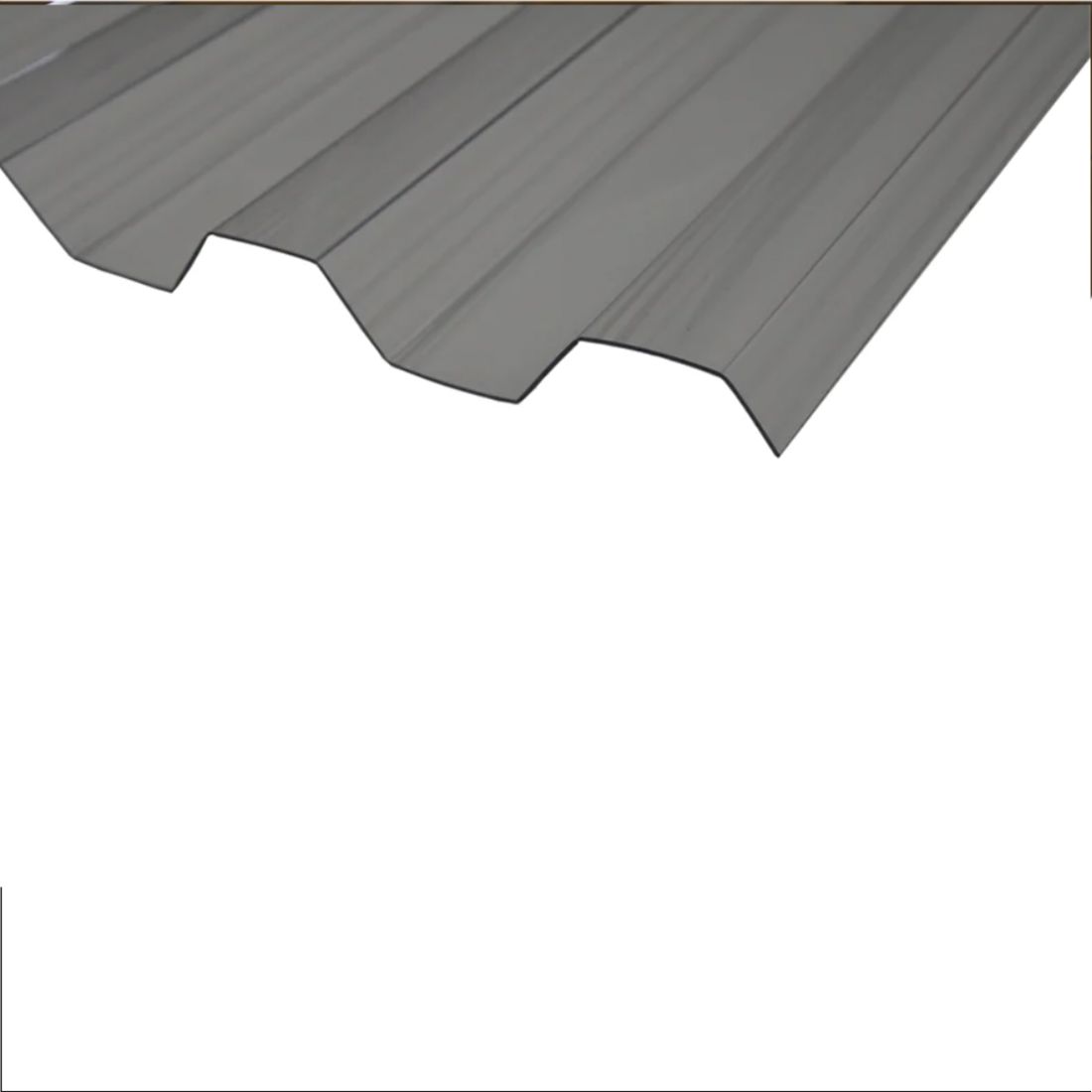 Polycarbonate Roofing Greca Profile 6000 x 810mm Grey Tint | PlaceMakers NZ