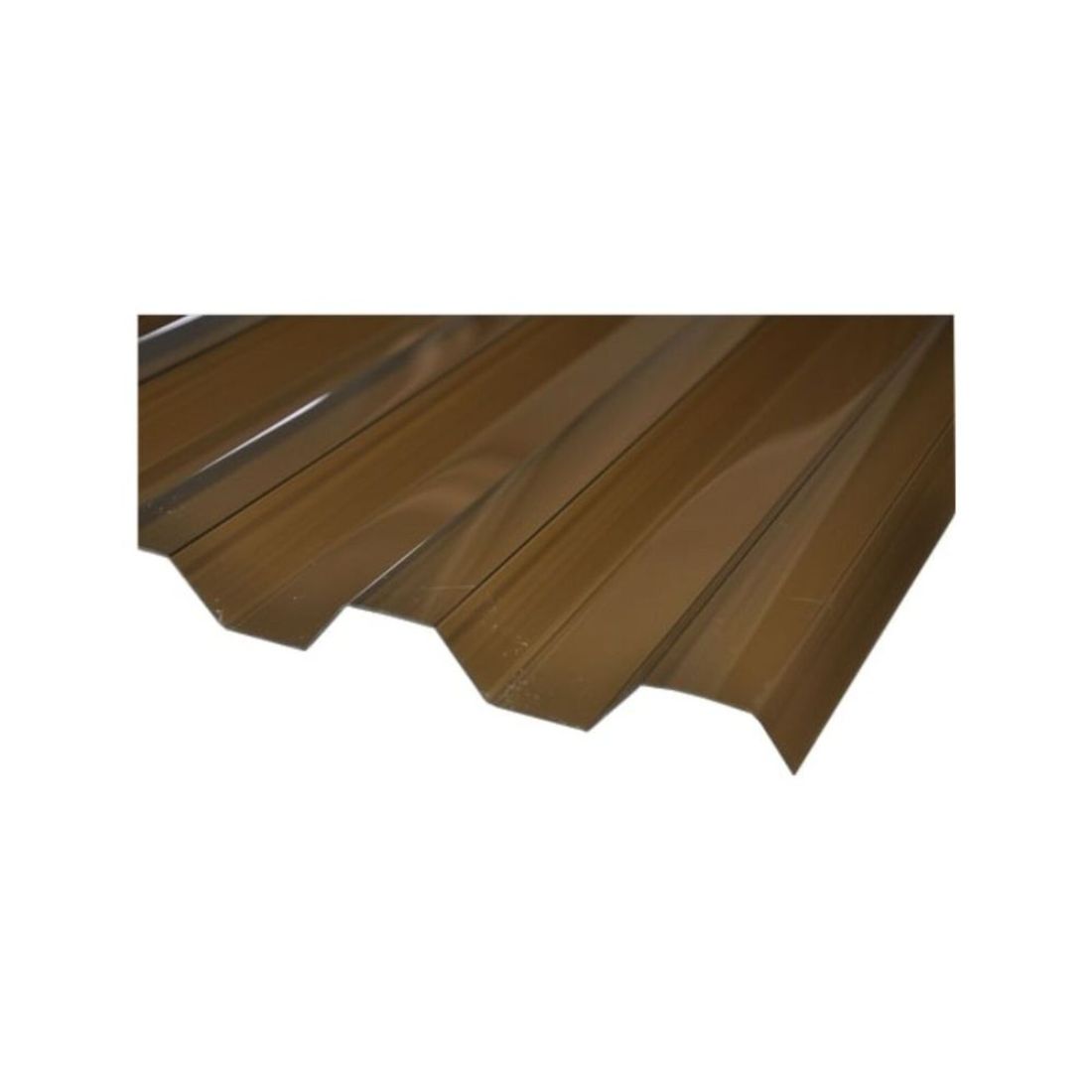 Greca Roofing Sheet Bronze Tint 2400 x 810mm | PlaceMakers NZ