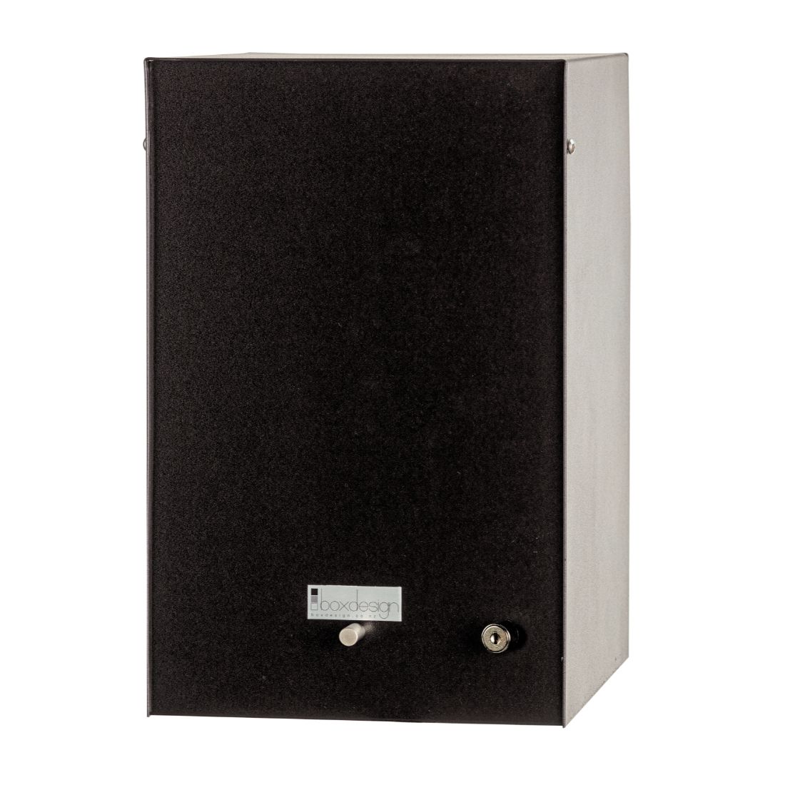 Designer Letterbox Back Open Full Black | PlaceMakers NZ