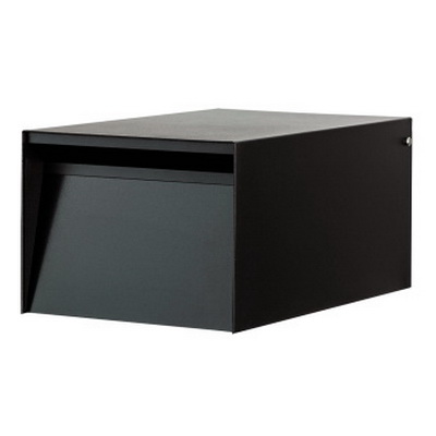 Urban Letterbox Back Open Full Black | PlaceMakers NZ