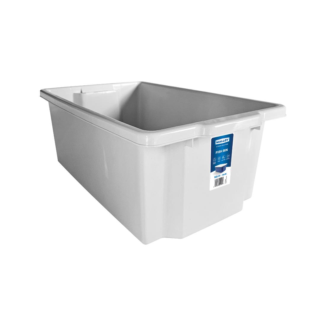 Malloy Fish Bin White 52L | PlaceMakers NZ
