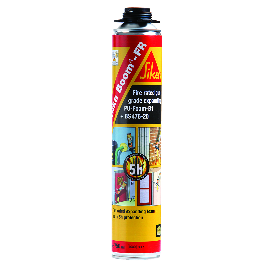 Boom FR Fire Retardant Polyurethane Foam 750ml 412571 | PlaceMakers NZ