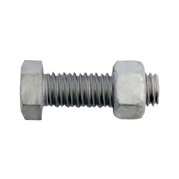 Engineer Bolt & Nut Galvanised Steel M10 40mm | PlaceMakers NZ