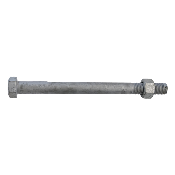 Engineer Bolt & Nut Galvanised Steel M16 240mm | PlaceMakers NZ