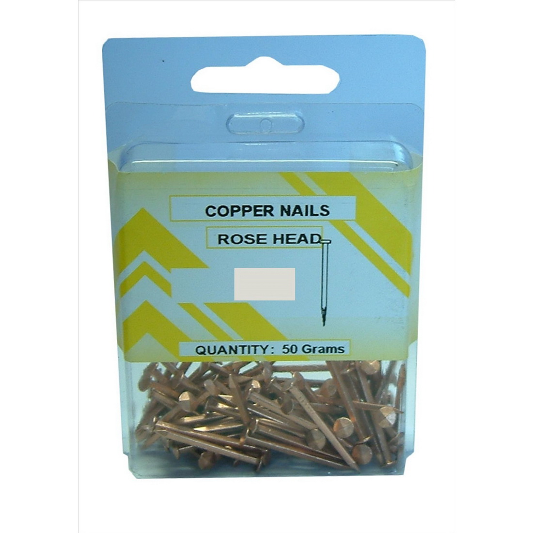Rose Head Boat Nail 3/4 Inch Copper 50g | PlaceMakers NZ
