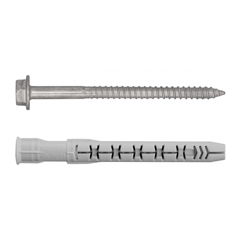 X5 Hex Long Plug Screw 10 x 100mm Galvanised | PlaceMakers NZ