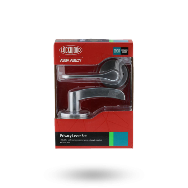 Velocity Standard Rose Series Lever Set Satin Chrome 34 DP LVEL2/34SCDP ...