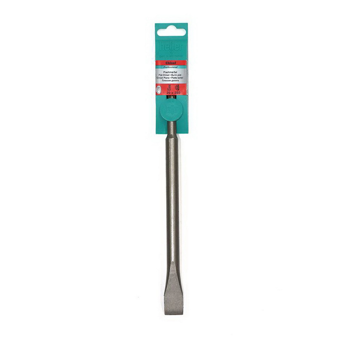 Heller Trijet SDS Plus Flat Chisel 250 x 20mm | PlaceMakers NZ