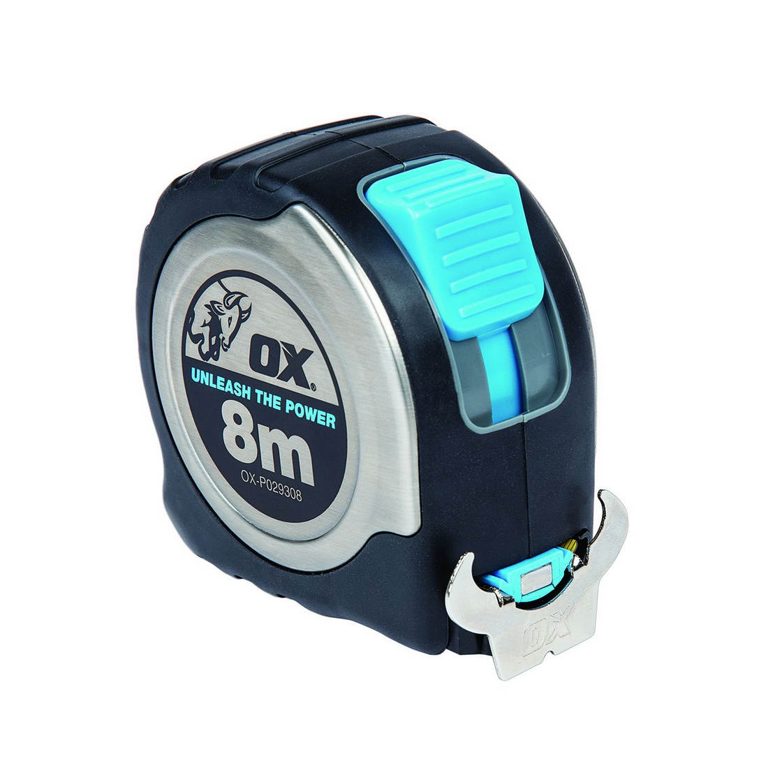 Pro Tape Measure Stainless Steel 8m OX-P029308 | PlaceMakers NZ