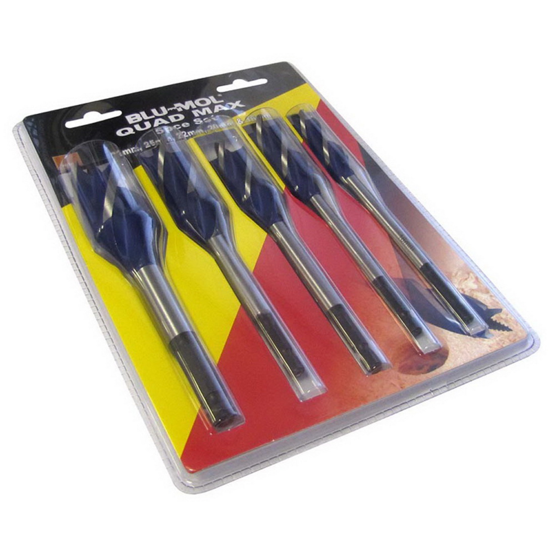 Wood Borer Set Quad Max 5-Piece BL250-S2 | PlaceMakers NZ