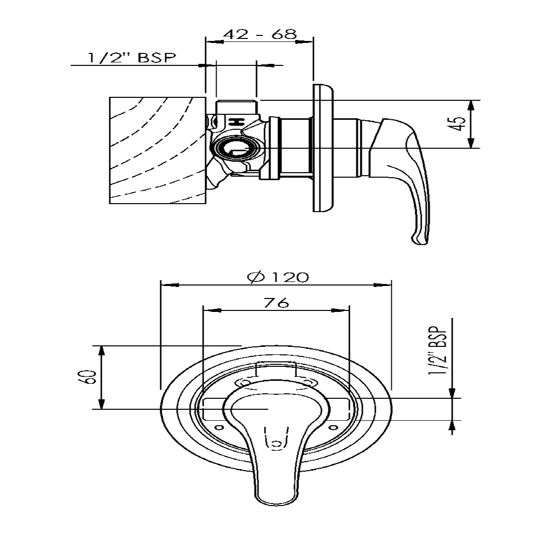 Promix Shower Mixer Chrome PRSHCP2 | PlaceMakers NZ