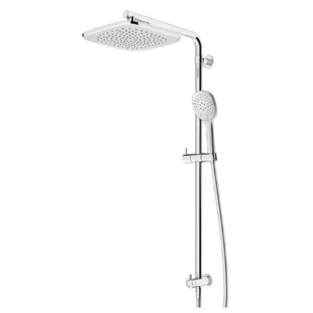 Splash Plus Column Shower Square 3 Function Chrome 40333.02 | PlaceMakers NZ