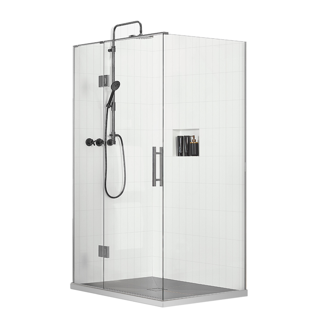 Artisan 2 Wall Shower Package 900 x 900mm AR-2W-9X9 | PlaceMakers NZ