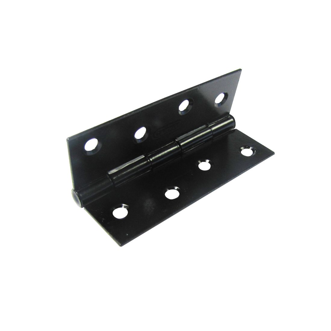 Narrow Butt Hinge 100mm Fixed Pin Black BH100-NFB | PlaceMakers NZ