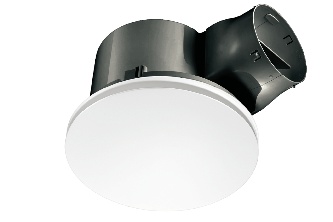 Contour High Steam Area Fan Round White 150mm | PlaceMakers NZ