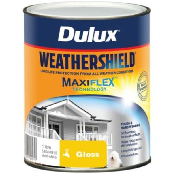 Weathershield Maxiflex Gloss Ultra Deep 1L | General Purpose | Exterior ...