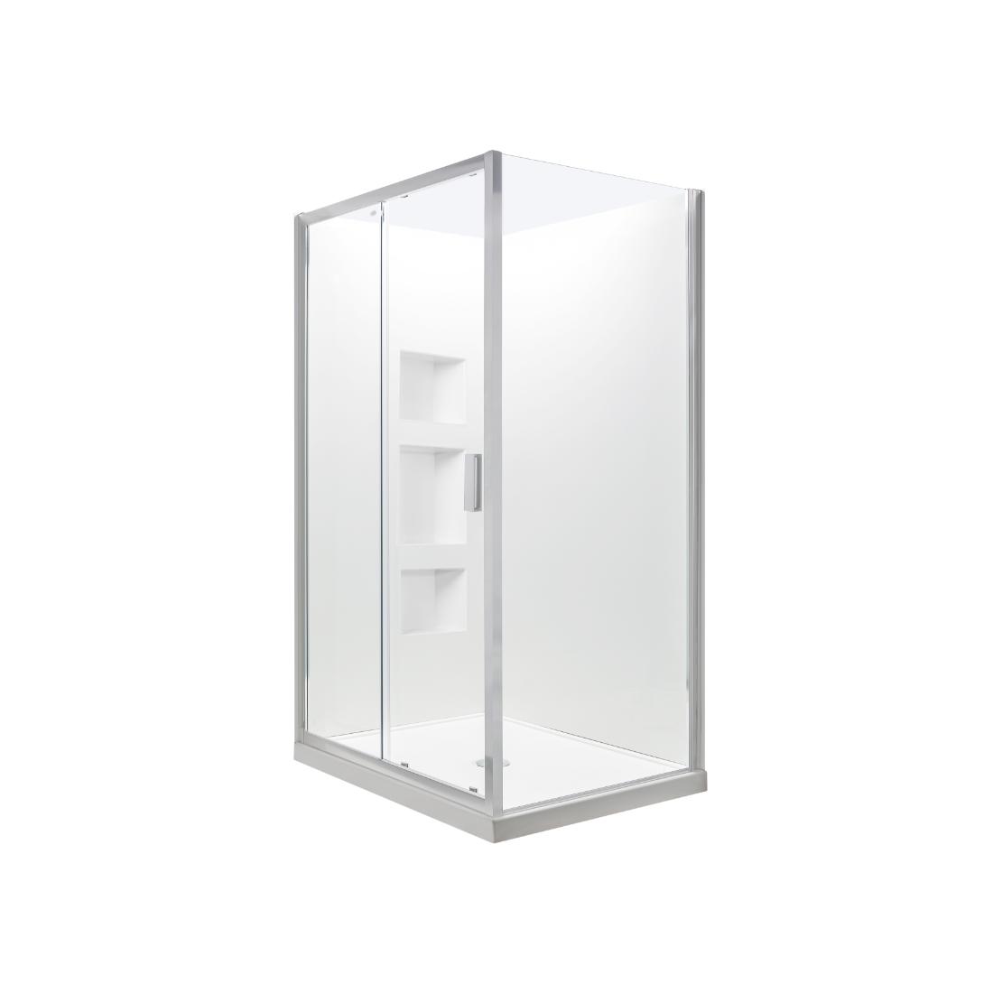 Elite Shower 1.2X0.9m Sat RH Centre 706797A-CRW-SS | PlaceMakers NZ