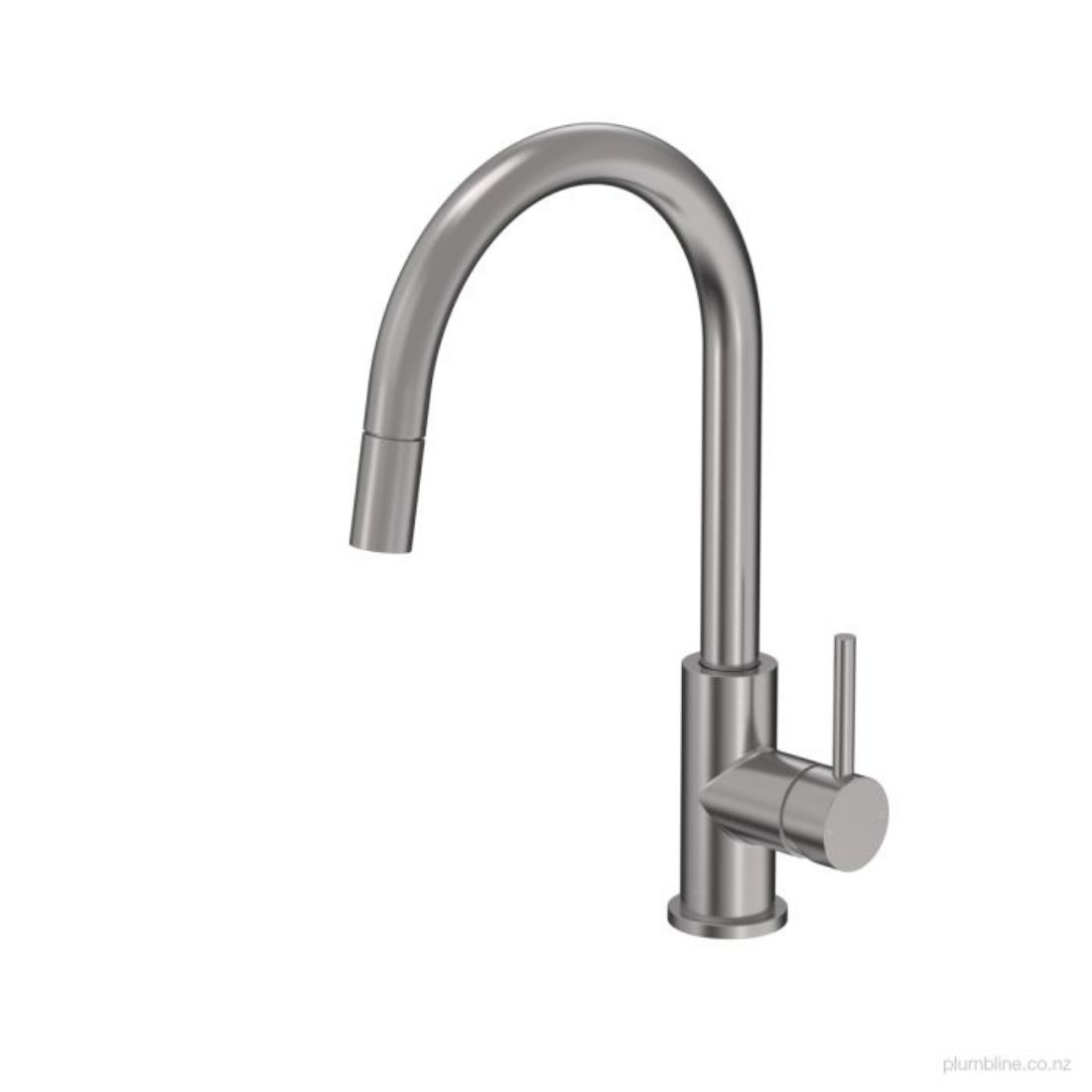 Swiss Kitchen Mixer With Pull Out Spout Brushed Stainless Steel ...