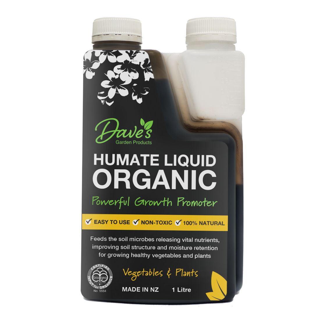 Organic Humate Liquid Compost 1L | PlaceMakers NZ