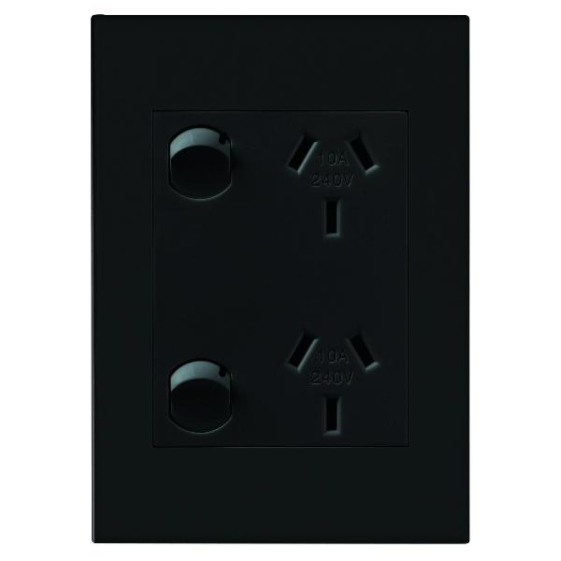 Vivo Double Vertical Powerpoint 10A Grey | PlaceMakers NZ