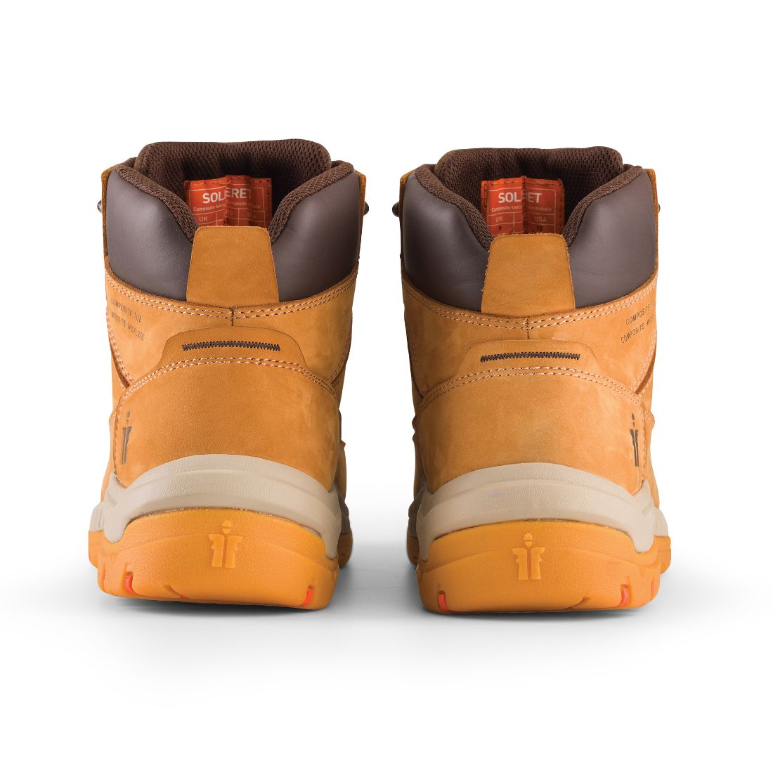 Solleret Safety Boot UK8 Tan T54981 | PlaceMakers NZ
