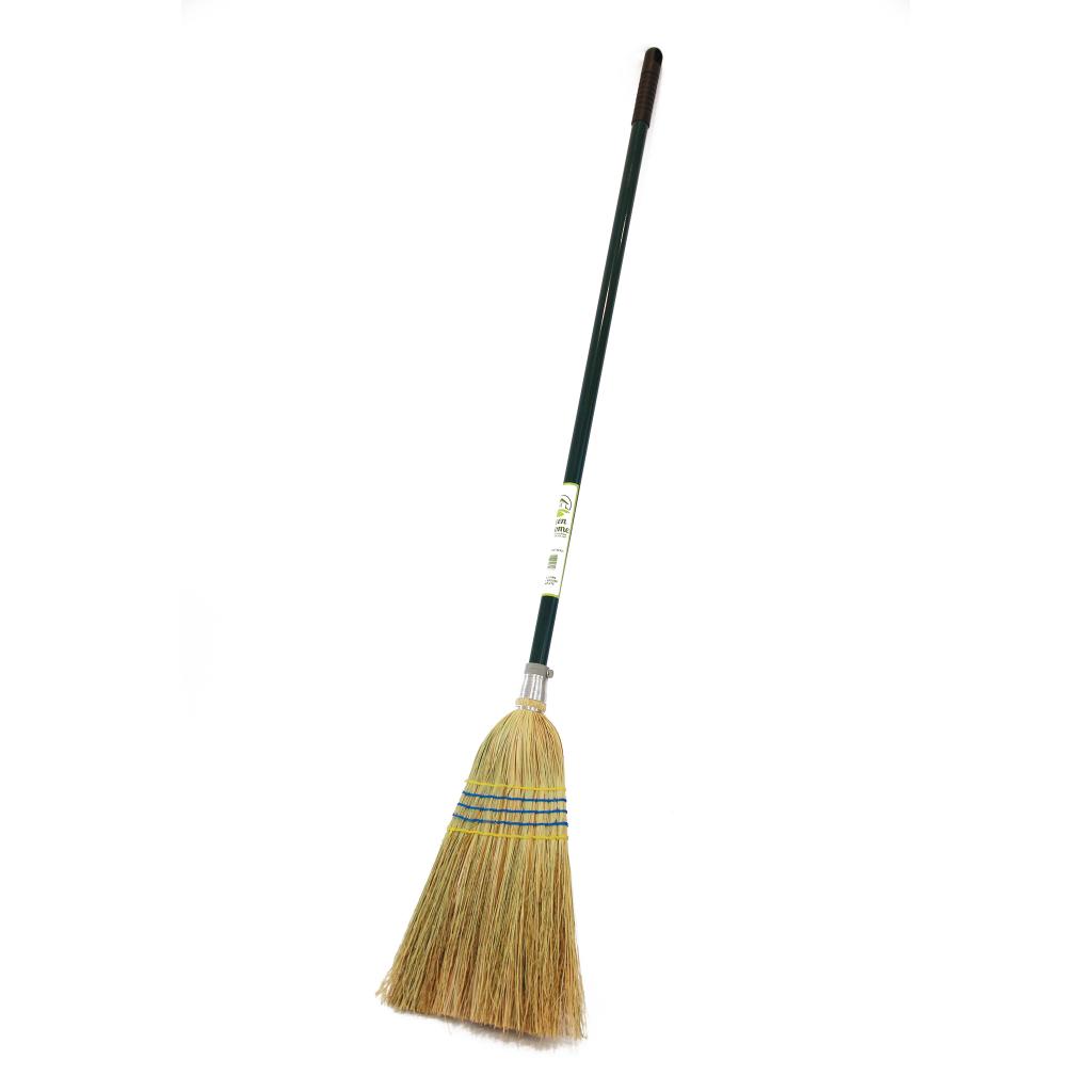 Corn Broom With Handle 4 Tie | PlaceMakers NZ