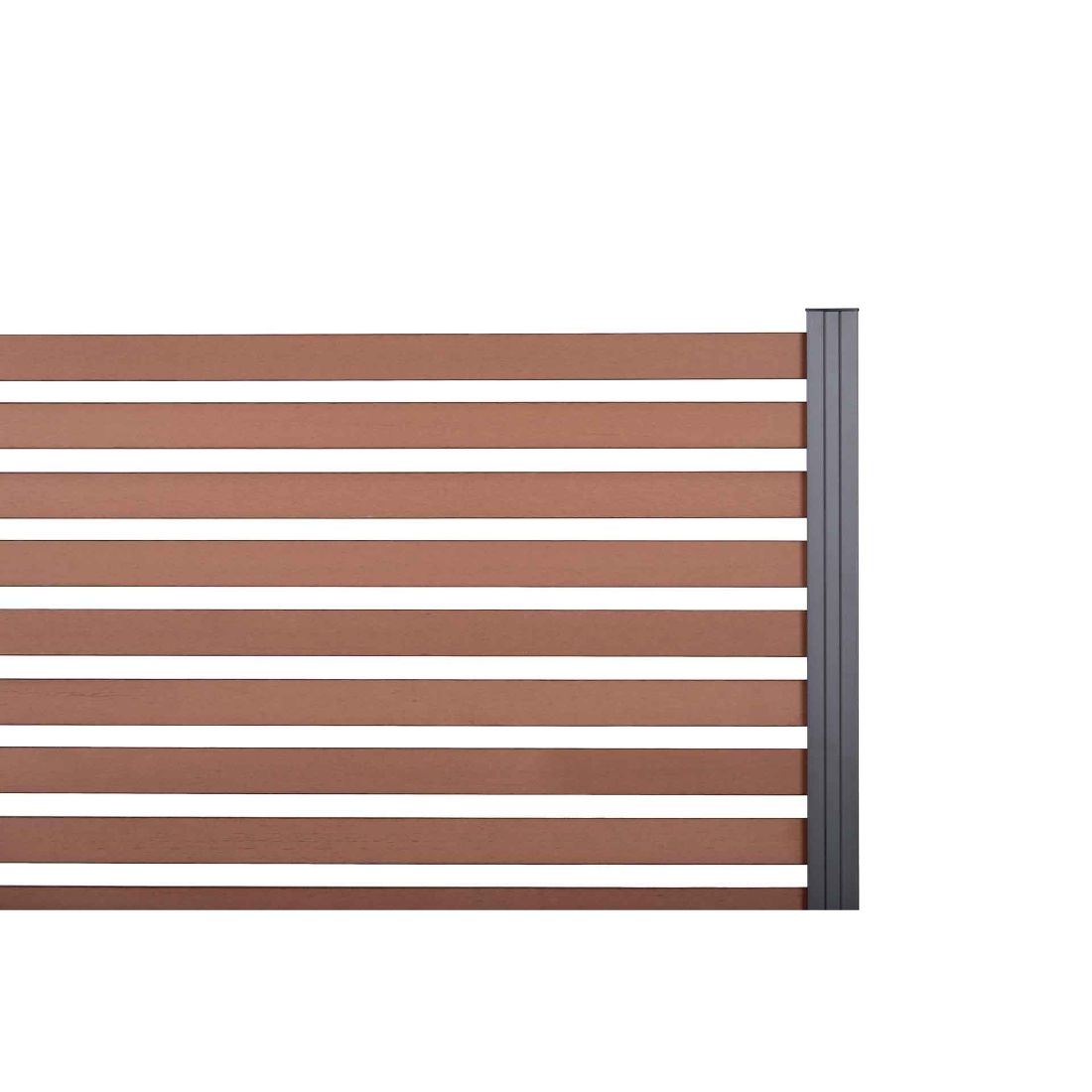 Composite Fence Slat 1830 x 63mm x 19mm Mahogany | PlaceMakers NZ