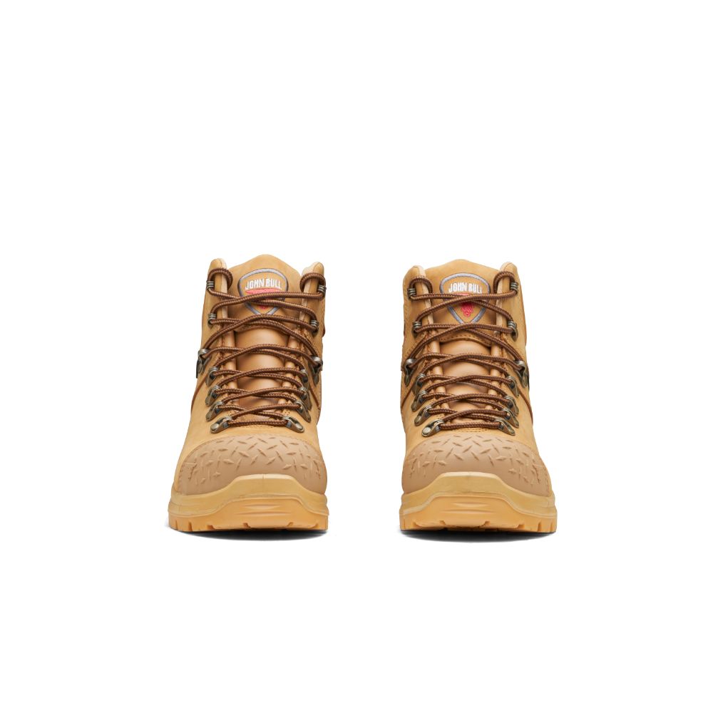 Safety Boot 4996 Bronco 3.0 Wheat 5in Zip Side S9 4996090 | PlaceMakers NZ