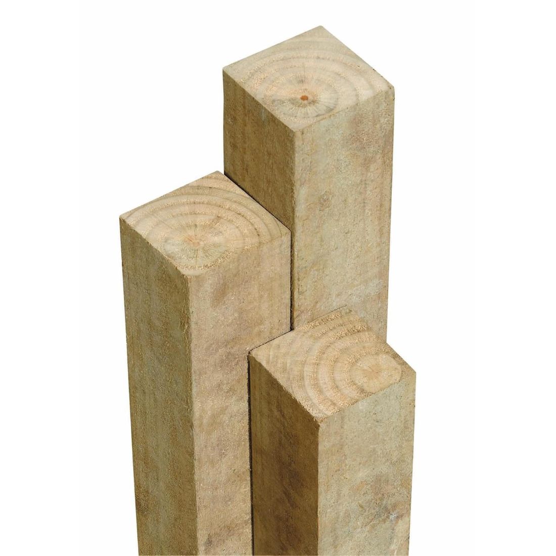 Radiata Rough Sawn Fence Post H4 100 x 75mm x 2.4m | PlaceMakers NZ