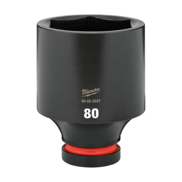 SHOCKWAVE Impact Socket 1 Inch Drive 80mm Deep 6 Point | PlaceMakers NZ