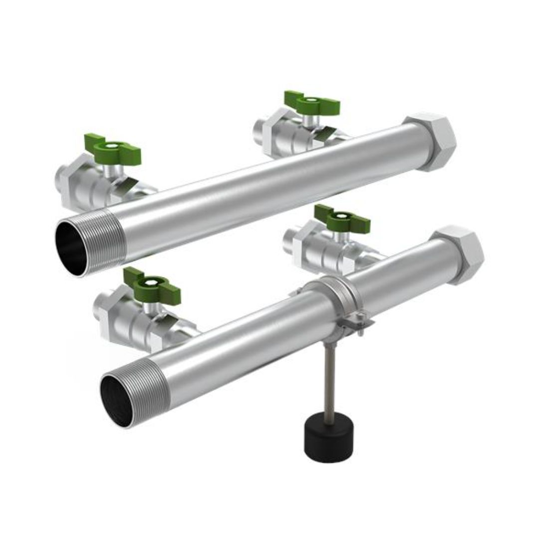 Twin Manifold Set CMBE Inlet and Outlet 1 Inch - 1 1/4 Inch ...