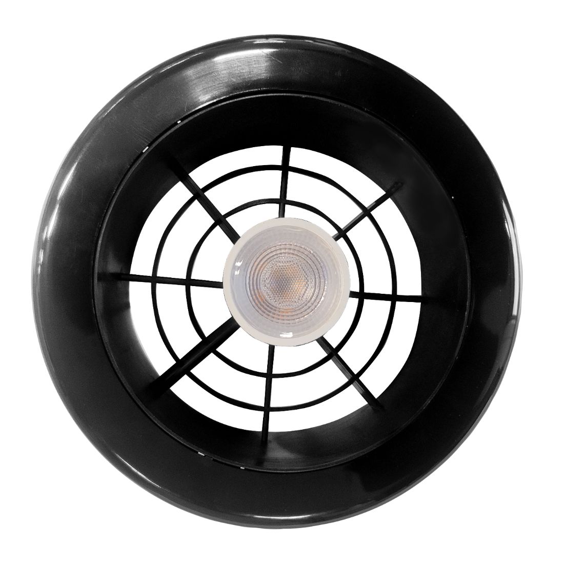 PRO SERIES LED DIFFUSER + DRIVER 150MM BLACK | PlaceMakers NZ