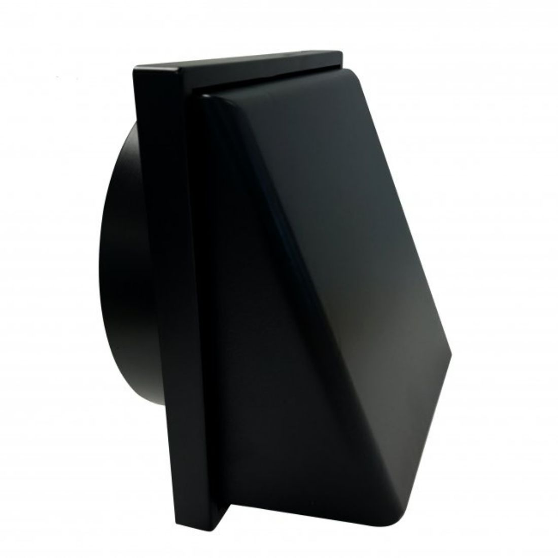 Designer Weather Proof Cowl 125mm Matt Black | PlaceMakers NZ