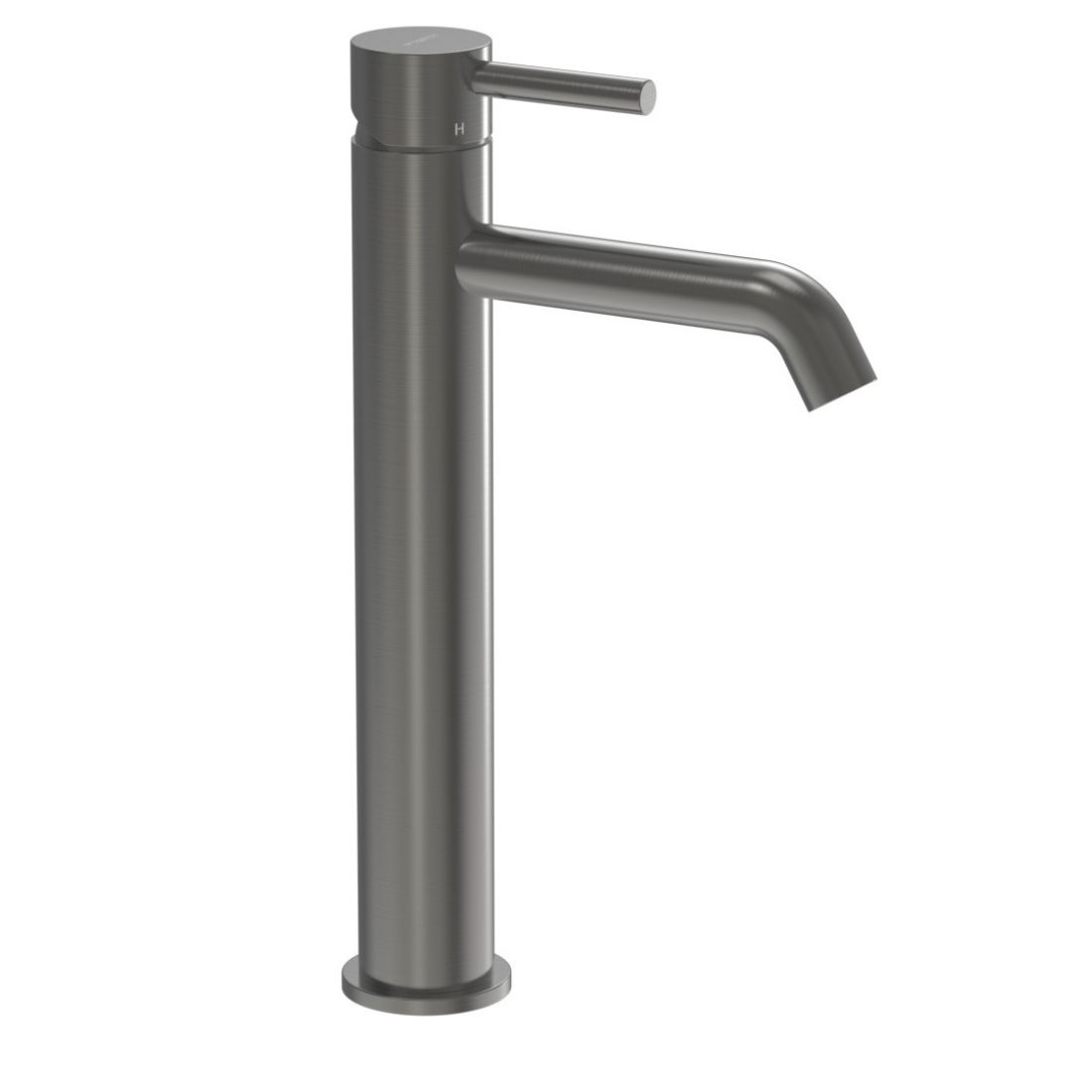 Tube Vessel Basin Mixer Gunmetal | PlaceMakers NZ