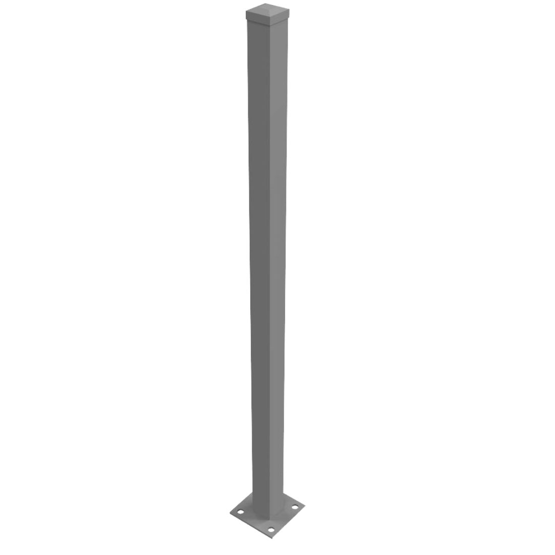 Steel Flanged Post 65 x 65 x 1900mm | PlaceMakers NZ