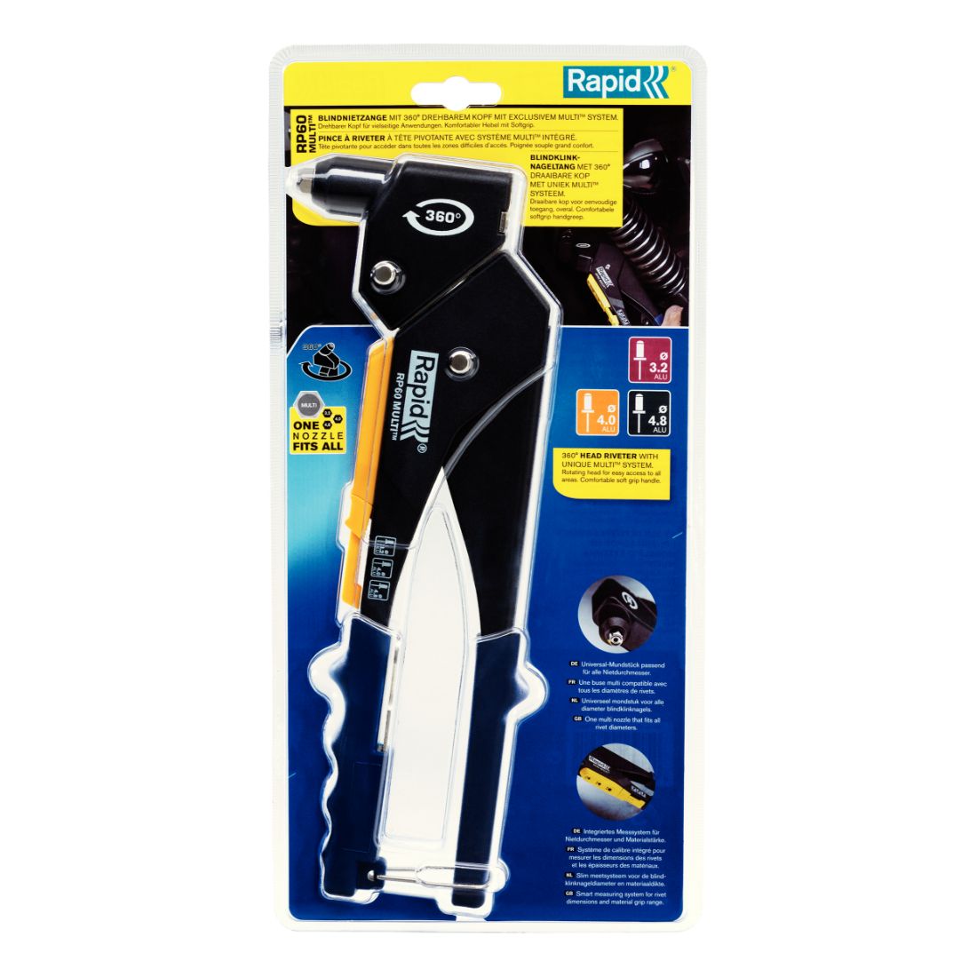 Riveter RP60 Swivel Head MULTI | PlaceMakers NZ