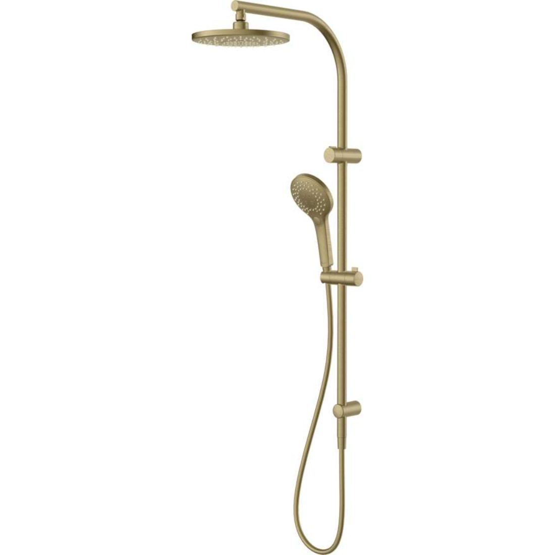 Rome Dual Shower Set Classic Gold | PlaceMakers NZ