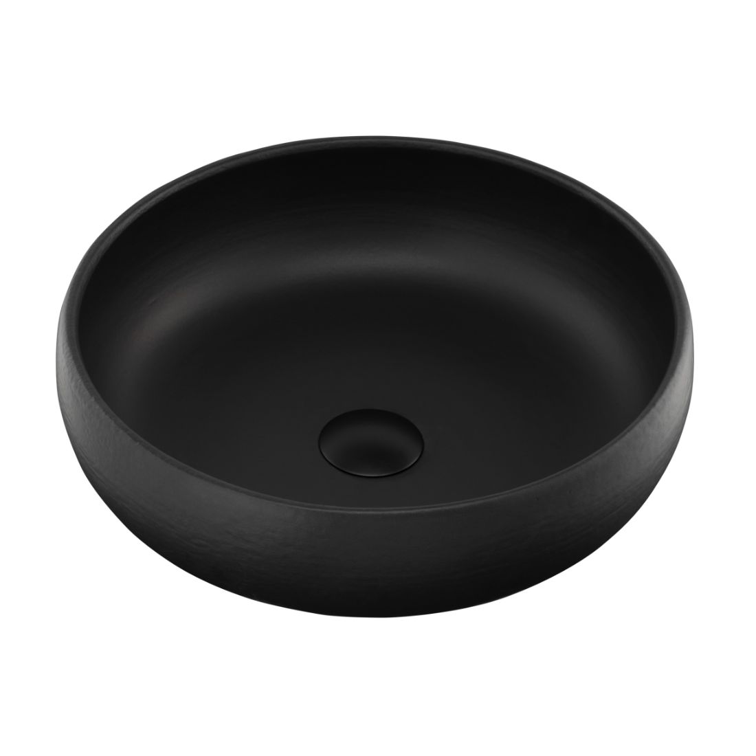 Terzofoco Counter Top Basin Curved Matte Black | PlaceMakers NZ