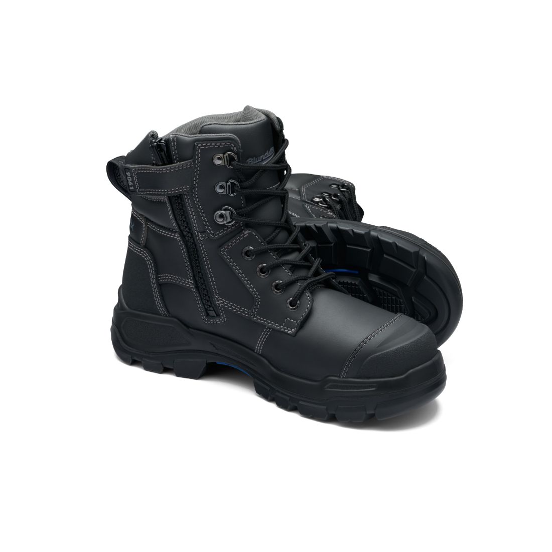 RotoFlex 9061 Zip Safety Boot Black Size 15 | PlaceMakers NZ