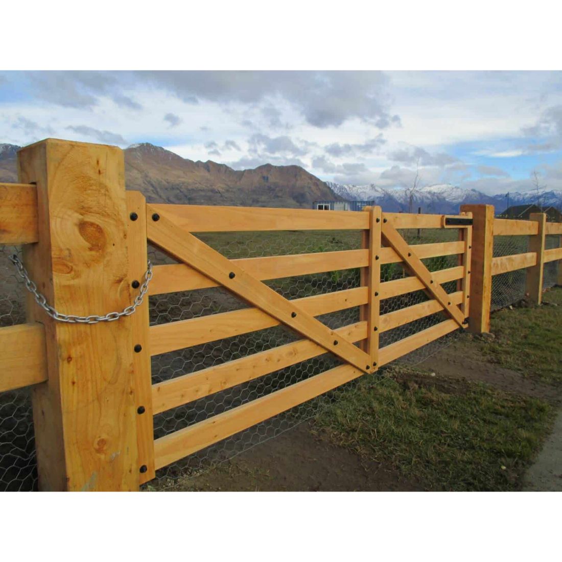 Timber Sheffield Lifestyle Single Gate Radiata Pine 1000 x 1800mm ...