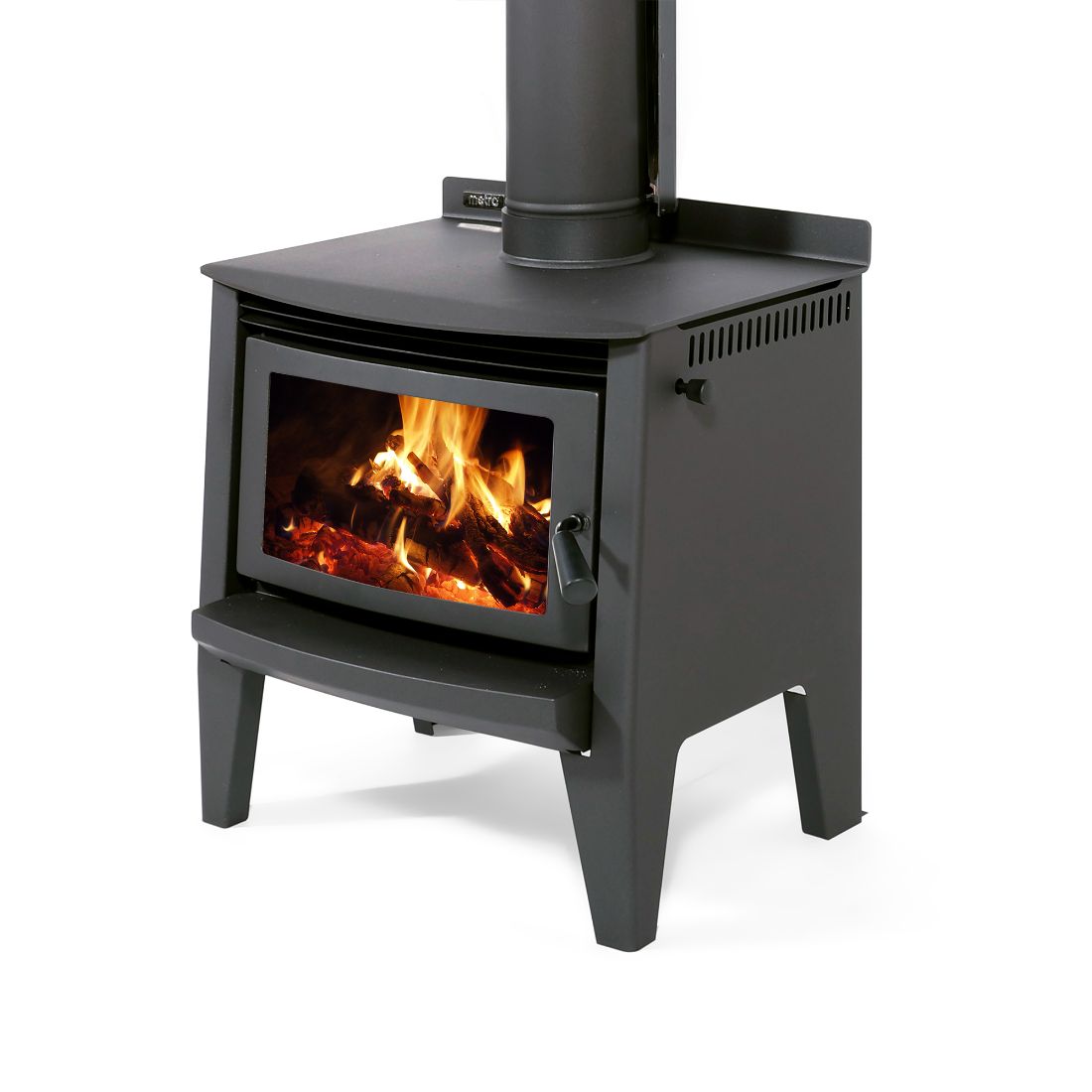 Wood Fire Wee Curve Direct Vent | PlaceMakers NZ