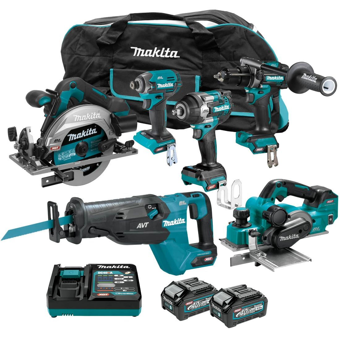 XGT 40V Max Combo Kit 4.0Ah 6 Piece | PlaceMakers NZ