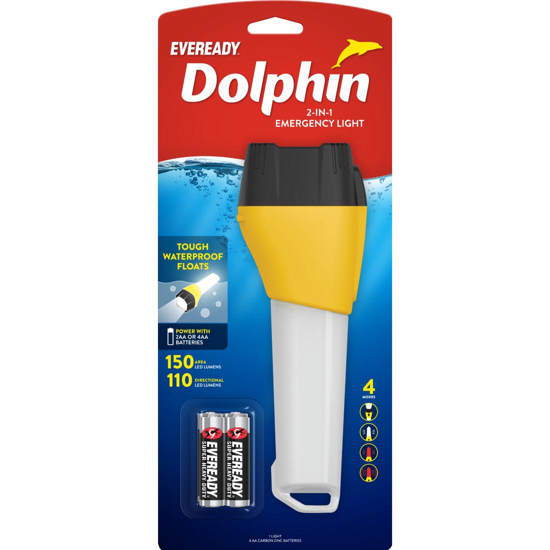Dolphin 2-IN-1 Emergency Torch | PlaceMakers NZ