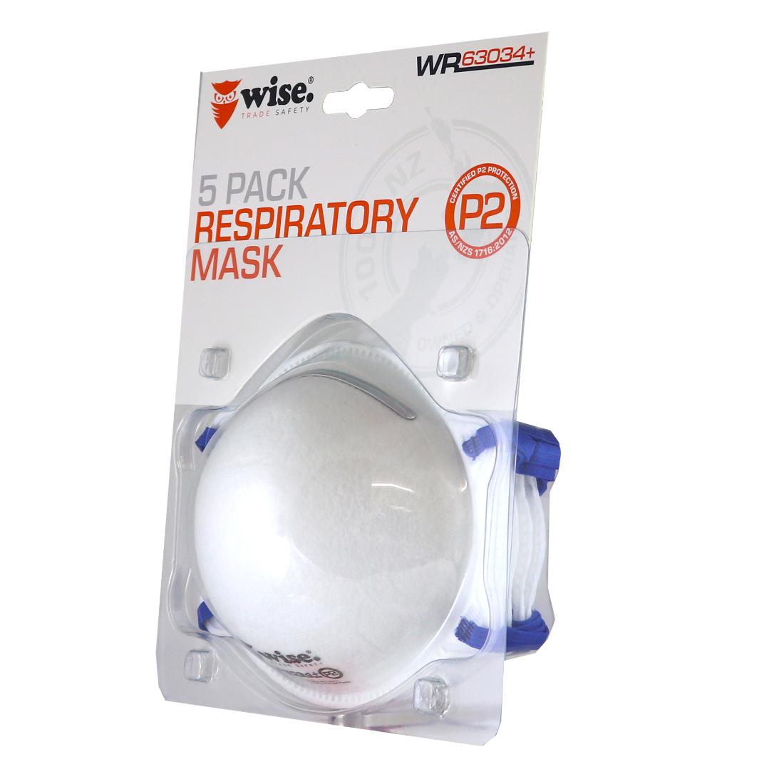 Wise P2 Mask 5 Pack | PlaceMakers NZ